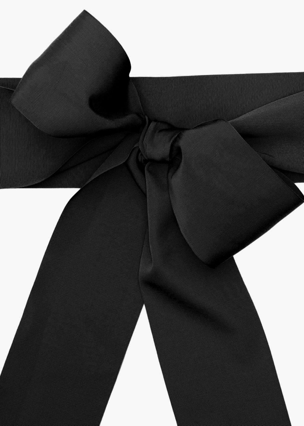 Narrow tie belt by SARA ROKA in black – Dantendorfer